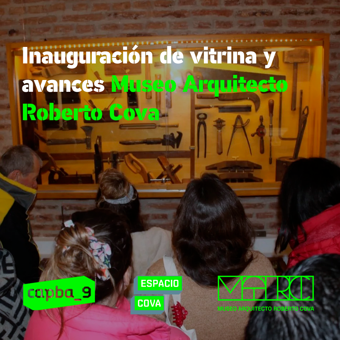 Espacio Cova - Inauguración de vitrina y avances Museo Arquitecto Roberto Cova - Capba9