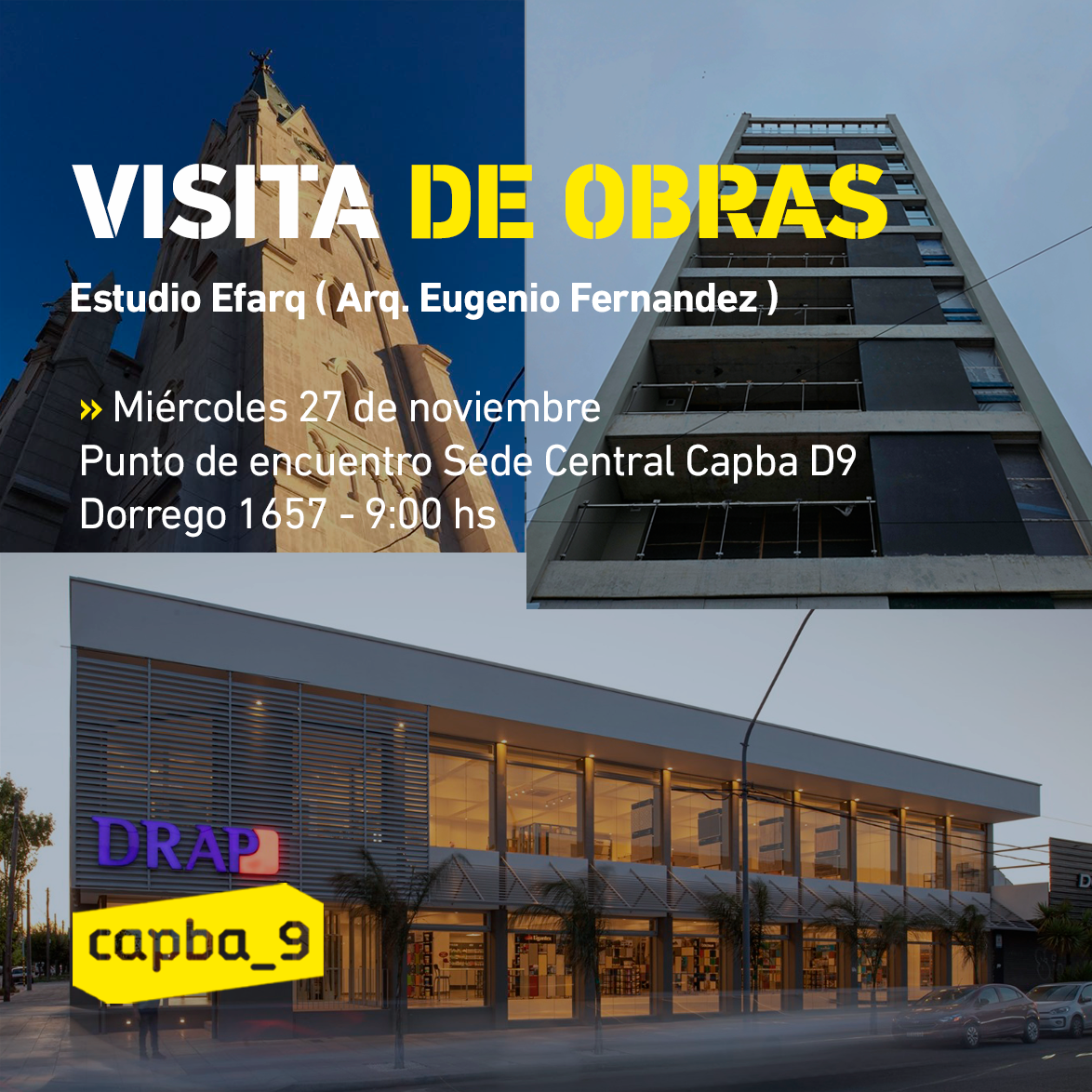 Visita de obra - Estudio Efarq (Arq. Eugenio Fernandez) - Capba9