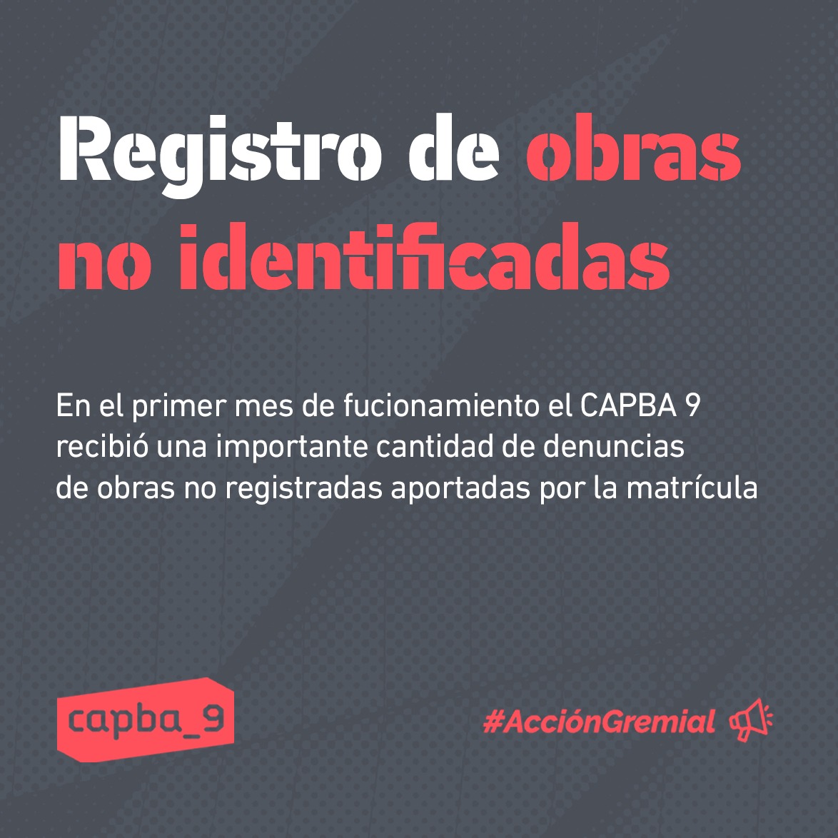 Registro de obras no identificadas - Capba9