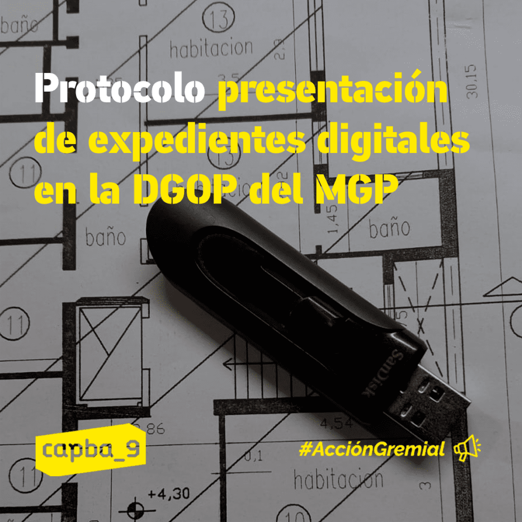 Protocolo de presentación de expedientes digitales en la DGOP del MGP ...